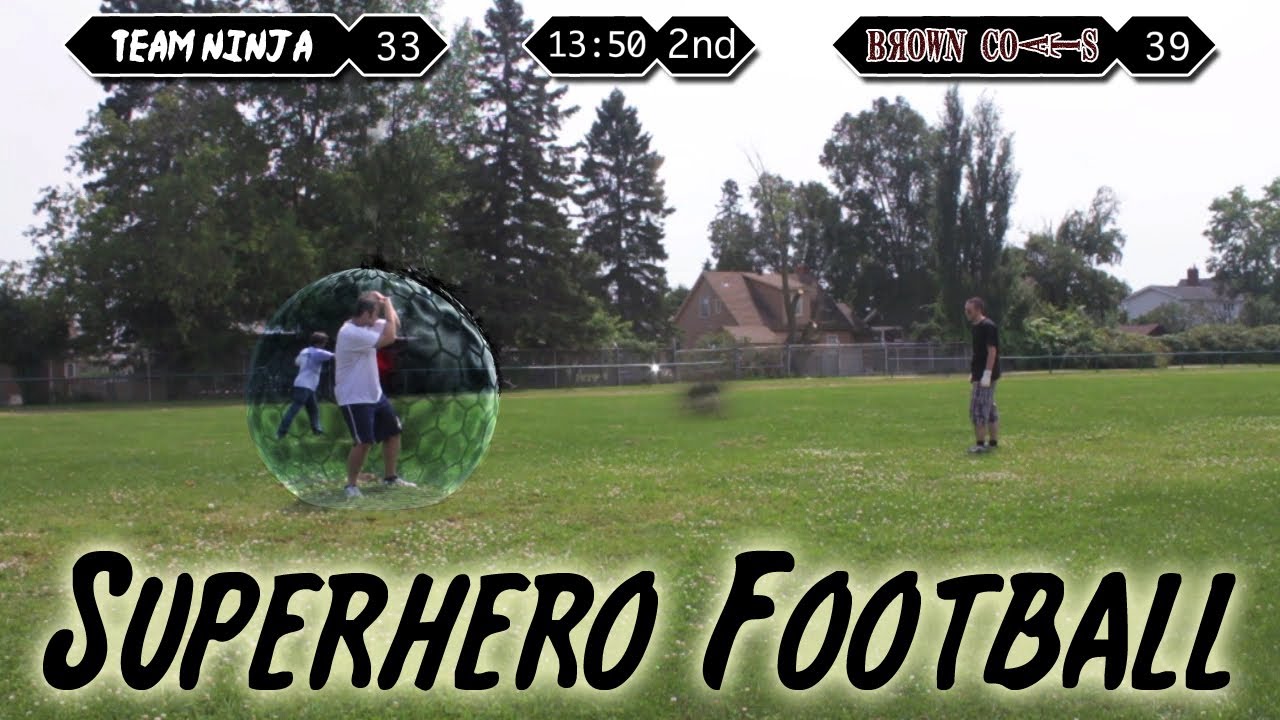 Superhero Football - YouTube