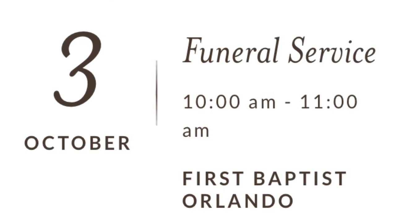 FHP Trooper Tracy Vickers will be laud to rest today - YouTube