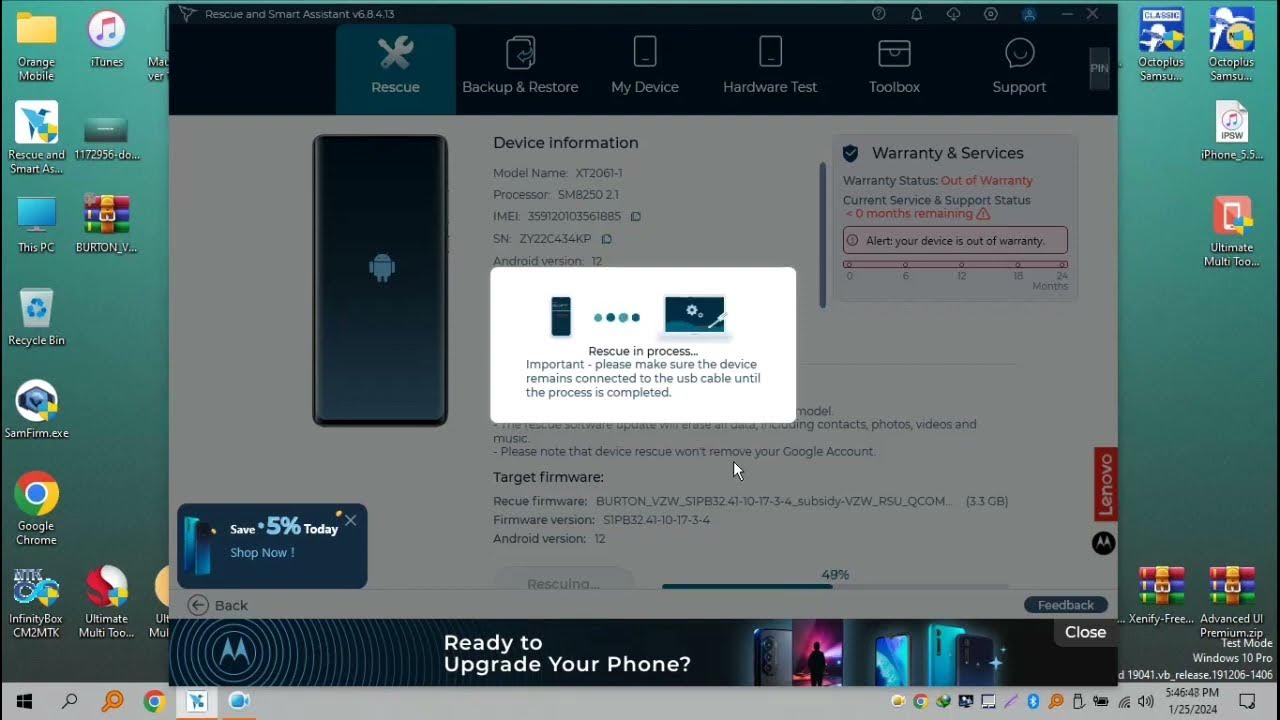 [Tutorial] How to Flash Motorola G42 XT2233 Firmware using Flash Tool #motorola - YouTube