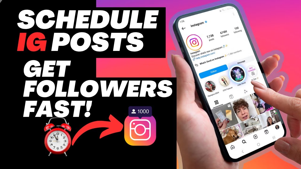 How to Schedule Post on Instagram || NEW UPDATE 2025 (Tutorial to get ...