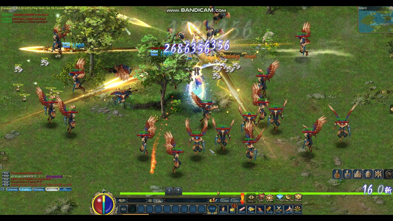 Conquer online bot hunt - YouTube