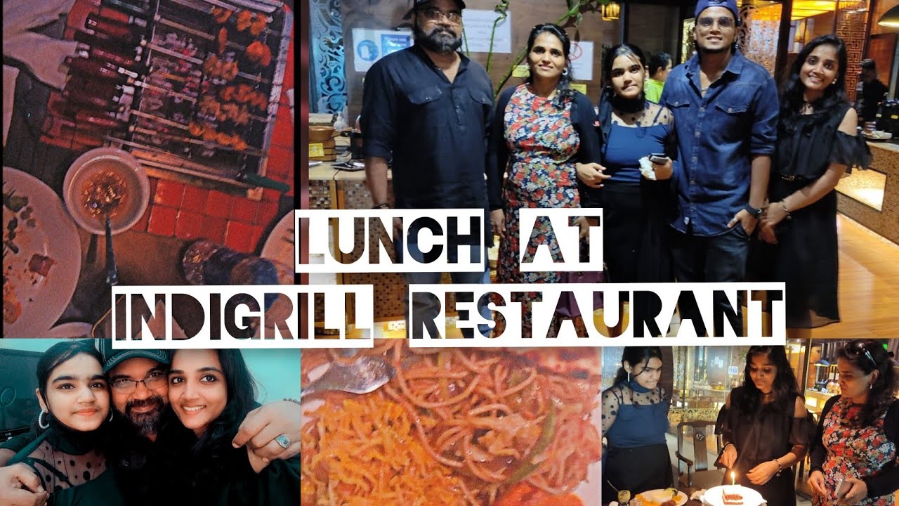 Lunch At Indigrill Restaurant|Doha,Qatar|Unlimited live grill|AgsVlogss ...