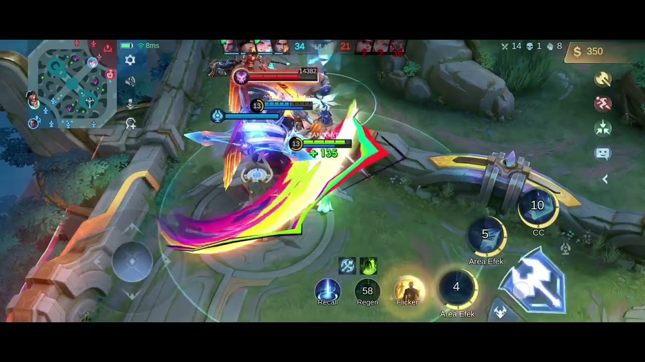 MLBB Gameplay || 5 Match Nonstop with 1080p FHD 60fps No Commentary No ...