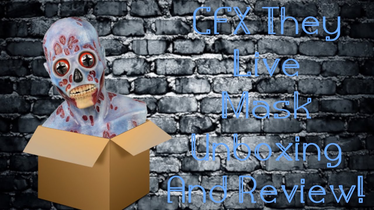 CFX They Live Silicone Mask Unboxing! - YouTube