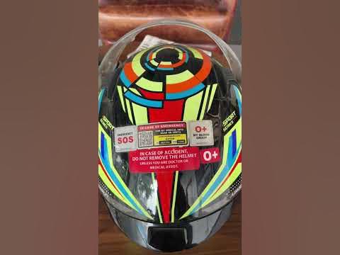 Emergency details in helmet QR-code🦹‍♂️ #shorts #ytshort #youtubeshorts ...