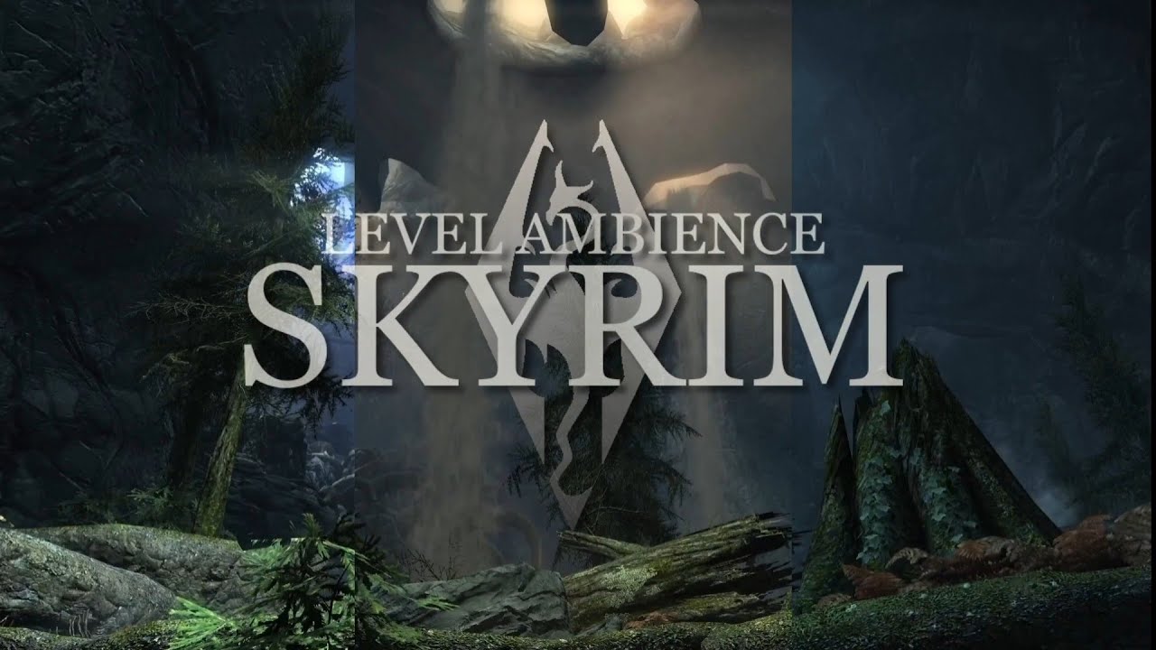 10 Hour Beautiful Relaxing Skyrim Eldergleam Cave Waterfall Ambience ...