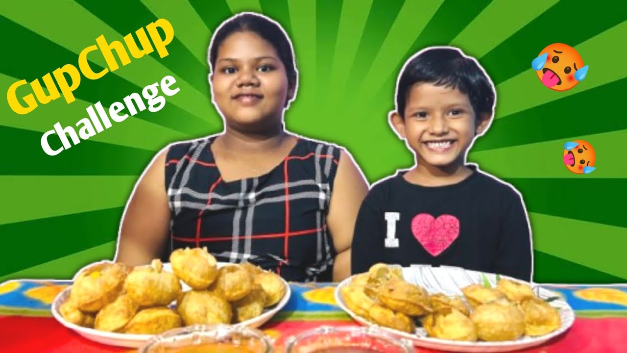 Gupchup Gupchup | Gupchup Eating Challenge | Moti Patli Food Challenge ...
