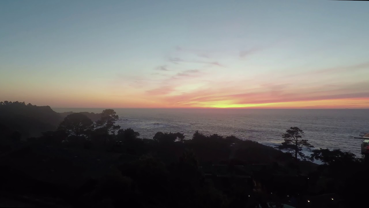 Hyatt Carmel Highlands sunset - YouTube
