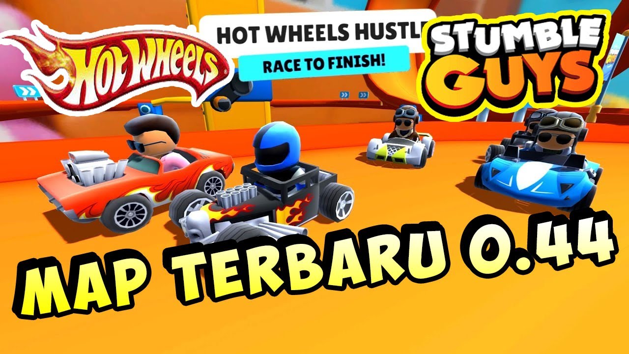 HOT WHEEL HUSTLE STUMBLE GUYS 0.44 - STUMBLE GUYS INDONESIA - YouTube