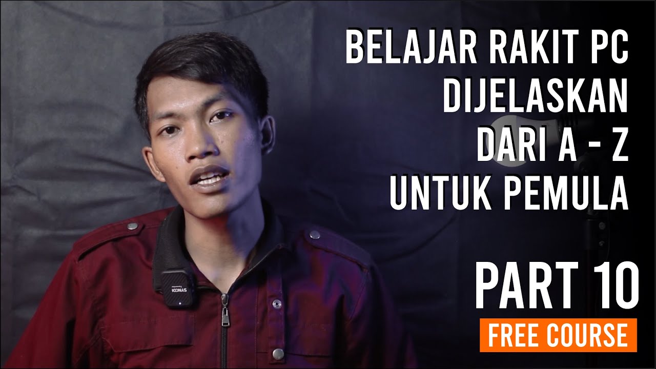 Belajar Rakit PC | Macam Macam Plugin Komputer/PC | Part 10 (pemula)