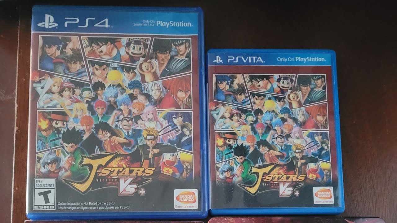 J-Stars Victory Vs+ Ps4 And Ps Vita Unboxing - YouTube