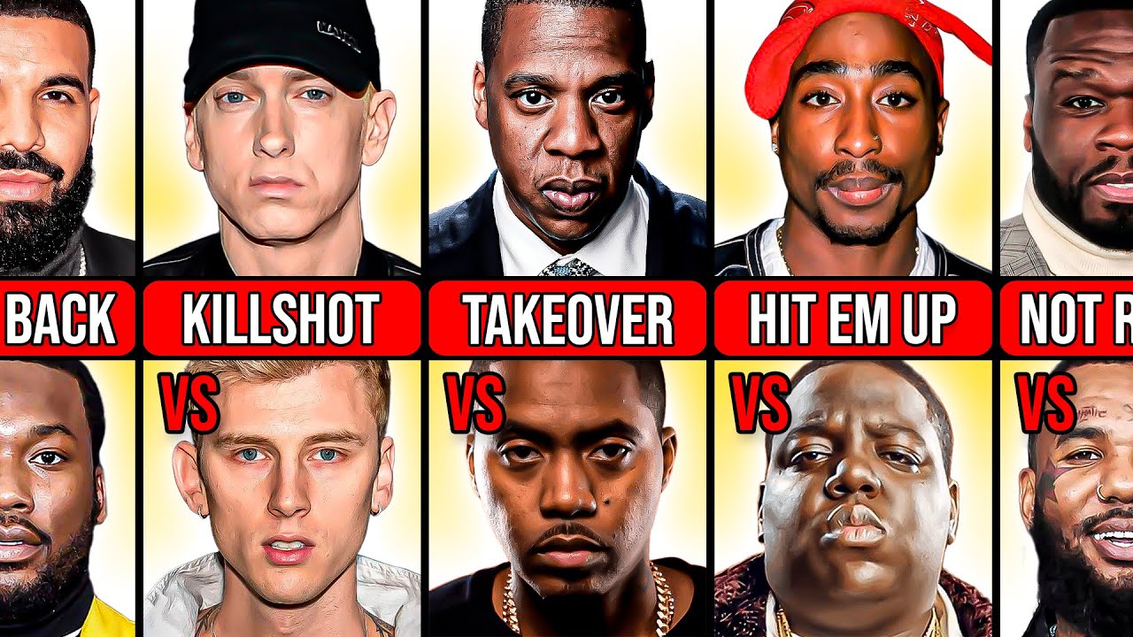 Greatest Rap Diss Tracks of All Time - YouTube