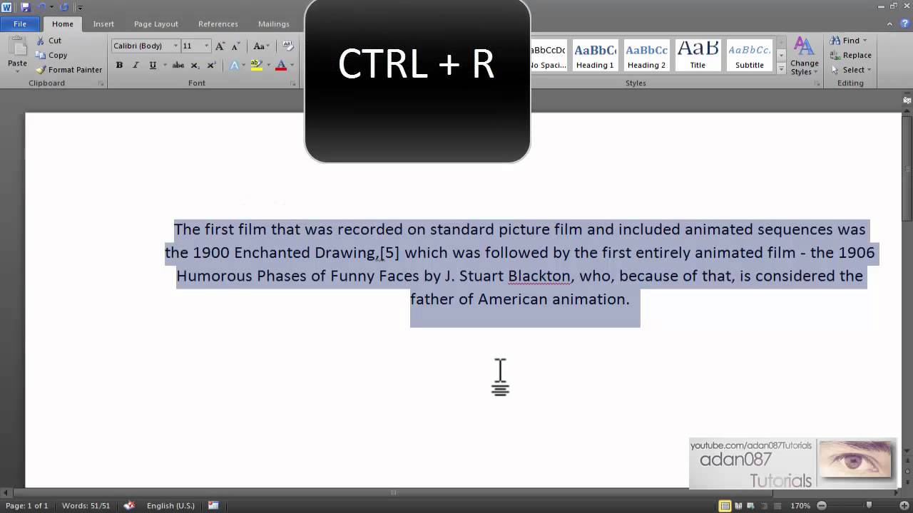 Word Align Paragraph Left With Keyboard YouTube Word Align Paragraph Left With Keyboard YouTube