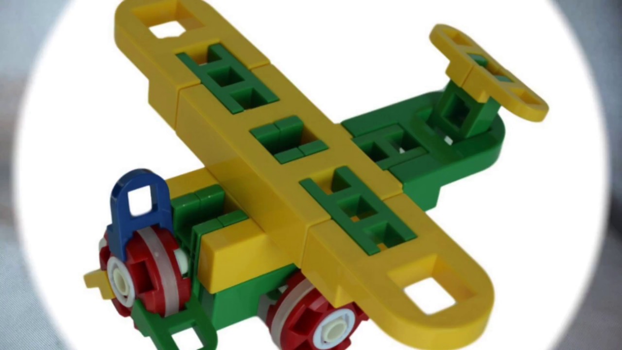 WHIRLIGIG STEM TOYS - BUILDING BLOCKS - AIRPLANE - YouTube