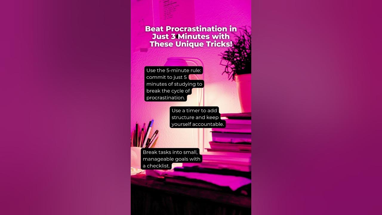 The Ultimate Guide to Beating Procrastination - YouTube