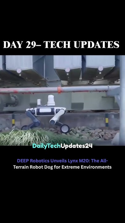 Lynx M20: Agile robot dog built for rescue & inspection. #Robotics #AI ...