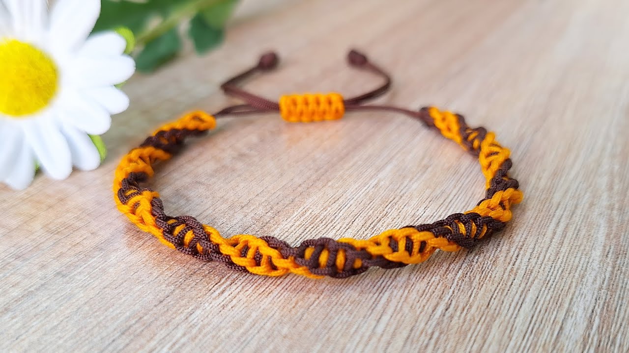Learn How to Make a DNA-Shaped Bracelet Using Spiral Knots | Step-by ...