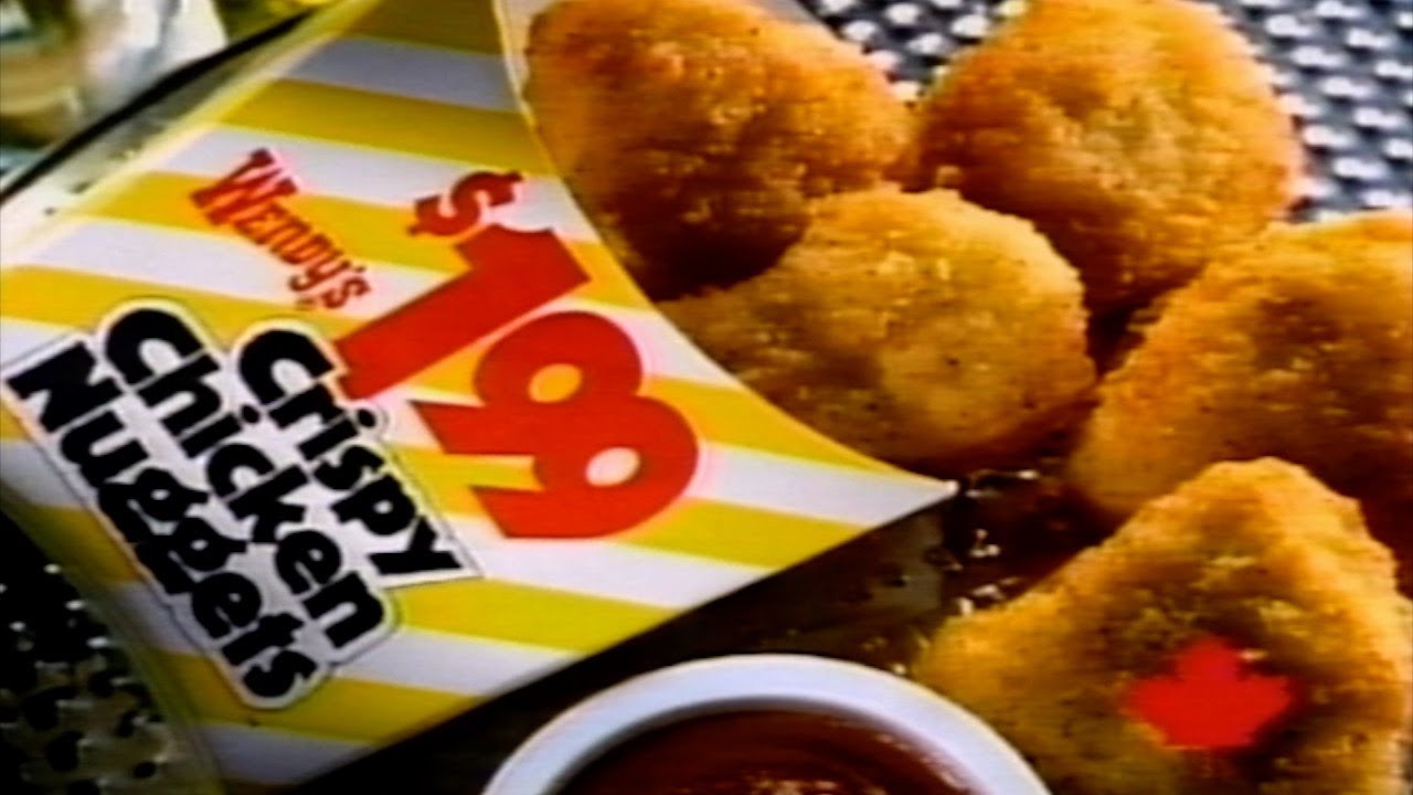 Wendys Chicken Nuggets - Vintage 90s Commercials - YouTube