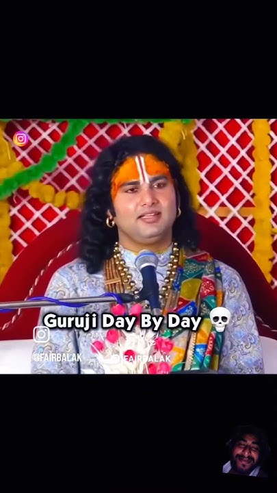 GURU JI DAY BY DAY 💀 #aniruddhacharyaji #funny #shorts #ytshorts - YouTube