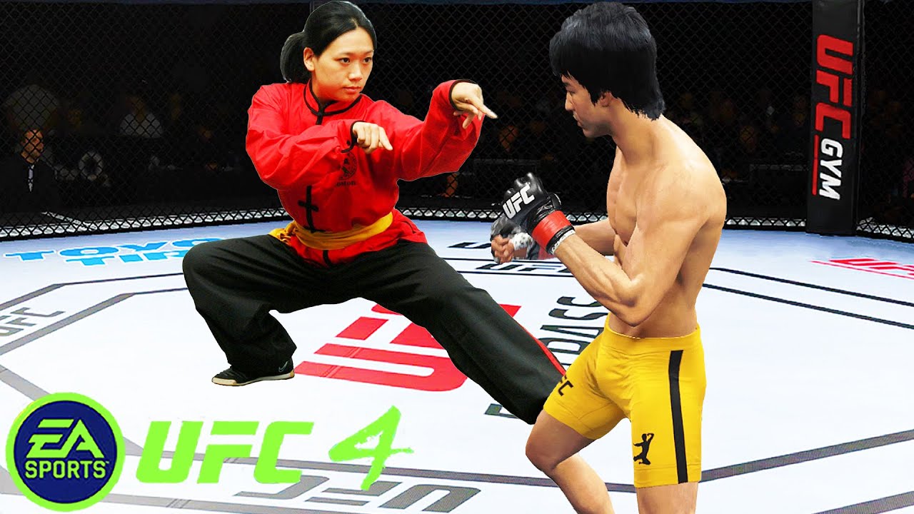 UFC4 Bruce Lee vs Mineko Iwasaki EA Sports UFC Super Battle - YouTube