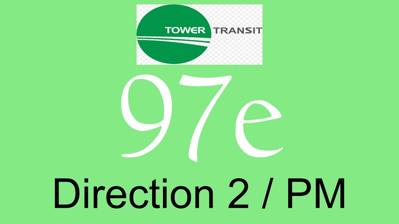 Tower Transit Express Service 97e Hyperlapse (PM Peak) / SMB8037C - YouTube