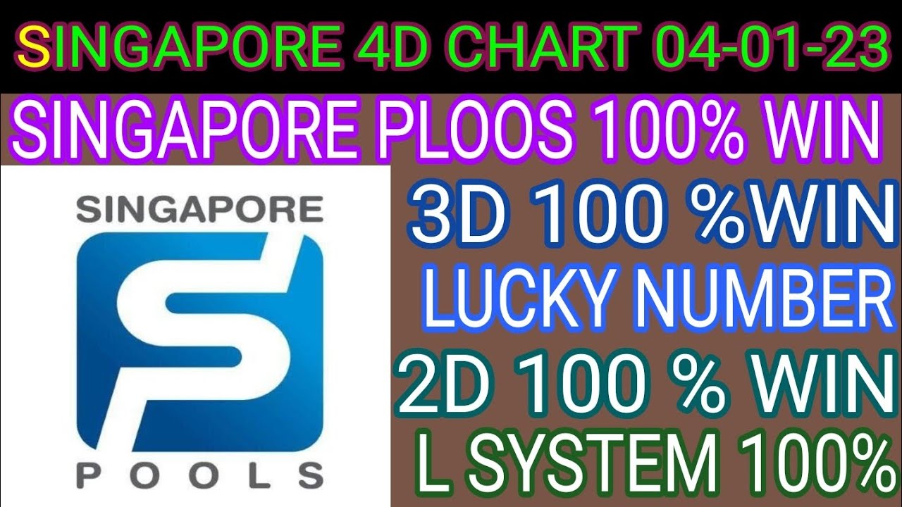 04-01-23 Singapore Pools 4d chart || Singapore Pools 4D Prediction ...