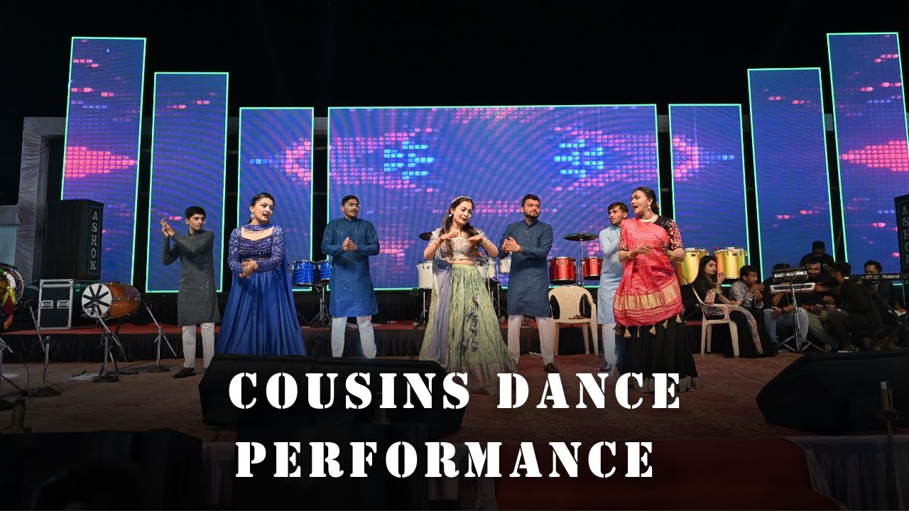 Cousins Dance Performance || Indian Sangeet || Jhoom Barabar Jhoom Song || Sauda Khara Khara ...