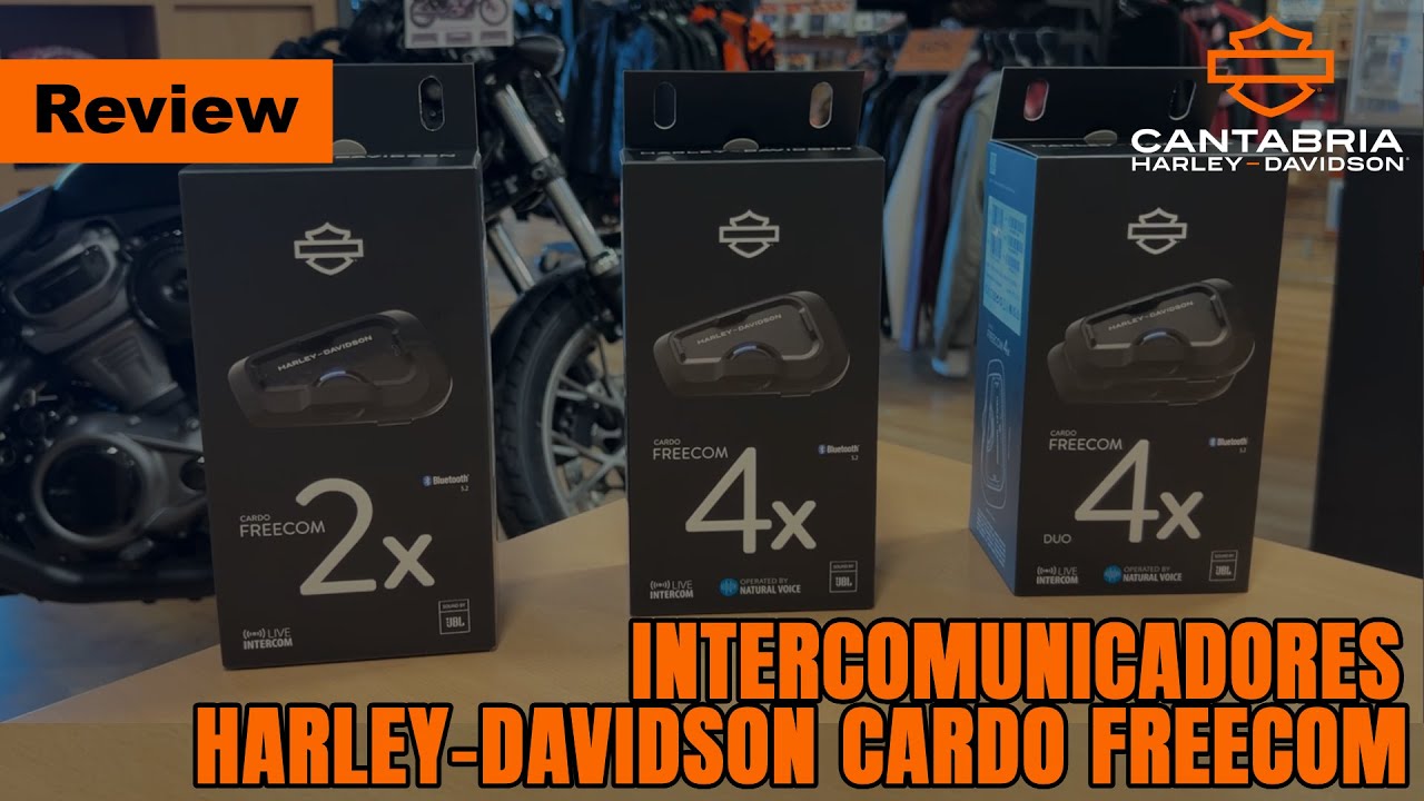 Intercomunicador Harley-Davidson Cardo Freecom 2x, 4x & 4x Duo ...