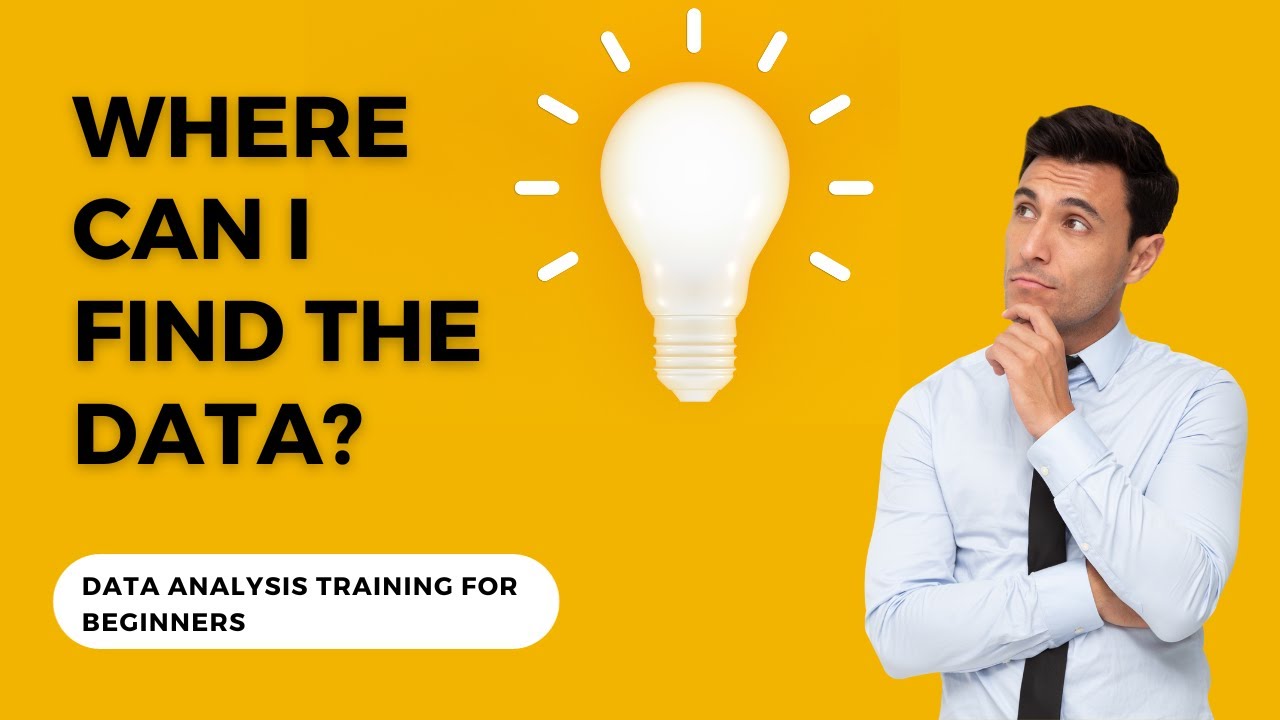 #2 Where Data is Present | Learn Data Analysis From Scratch for ...