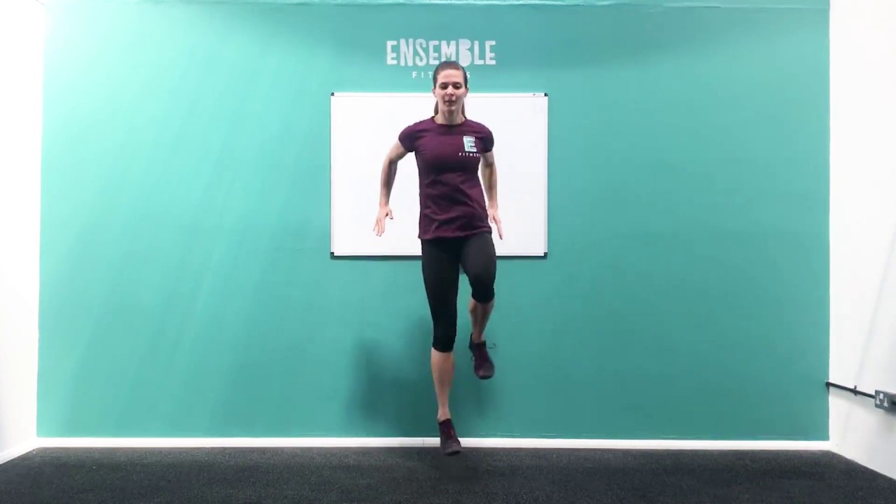 Single leg hops - YouTube
