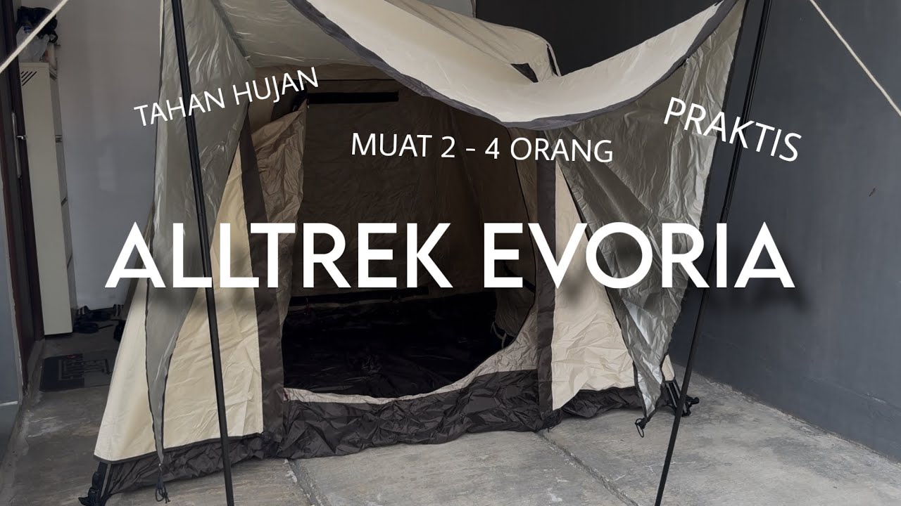 TENDA ALLTREK EVORIA | UNBOXING & REVIEW - YouTube