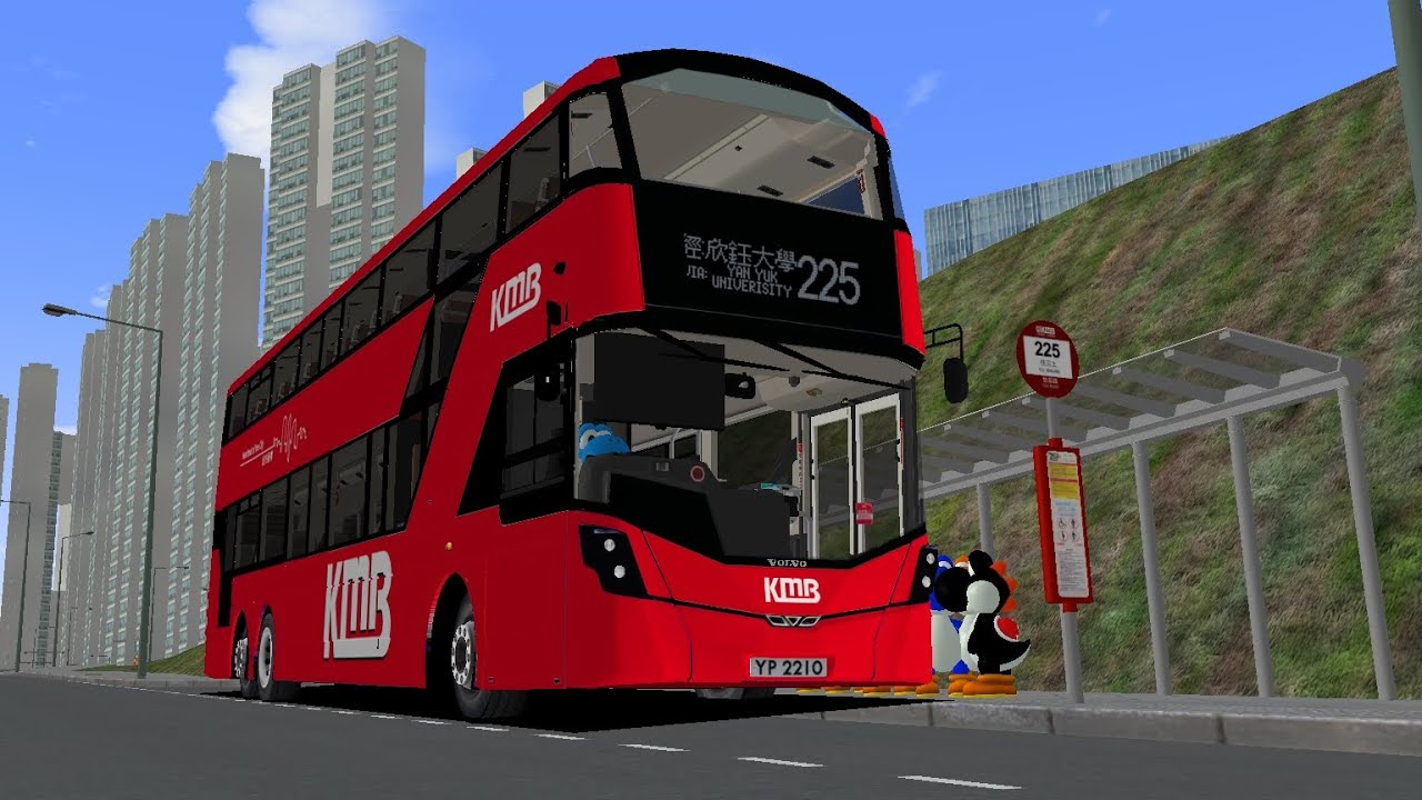 [OMSI2] Cherryland KMB #V6X175 #YP2210@225 三上→悠亞苑 - YouTube