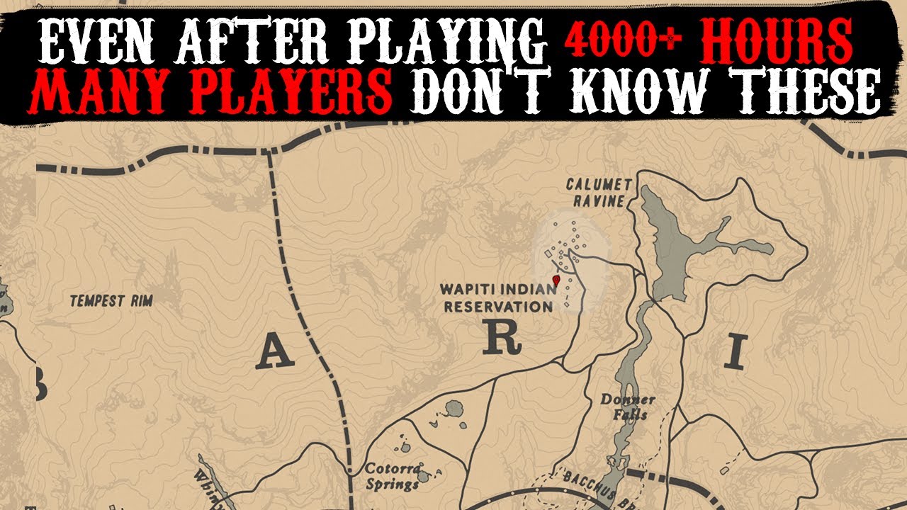Even After Playing 4000+ Hours Many Players Don't Know These RDR 2 ...