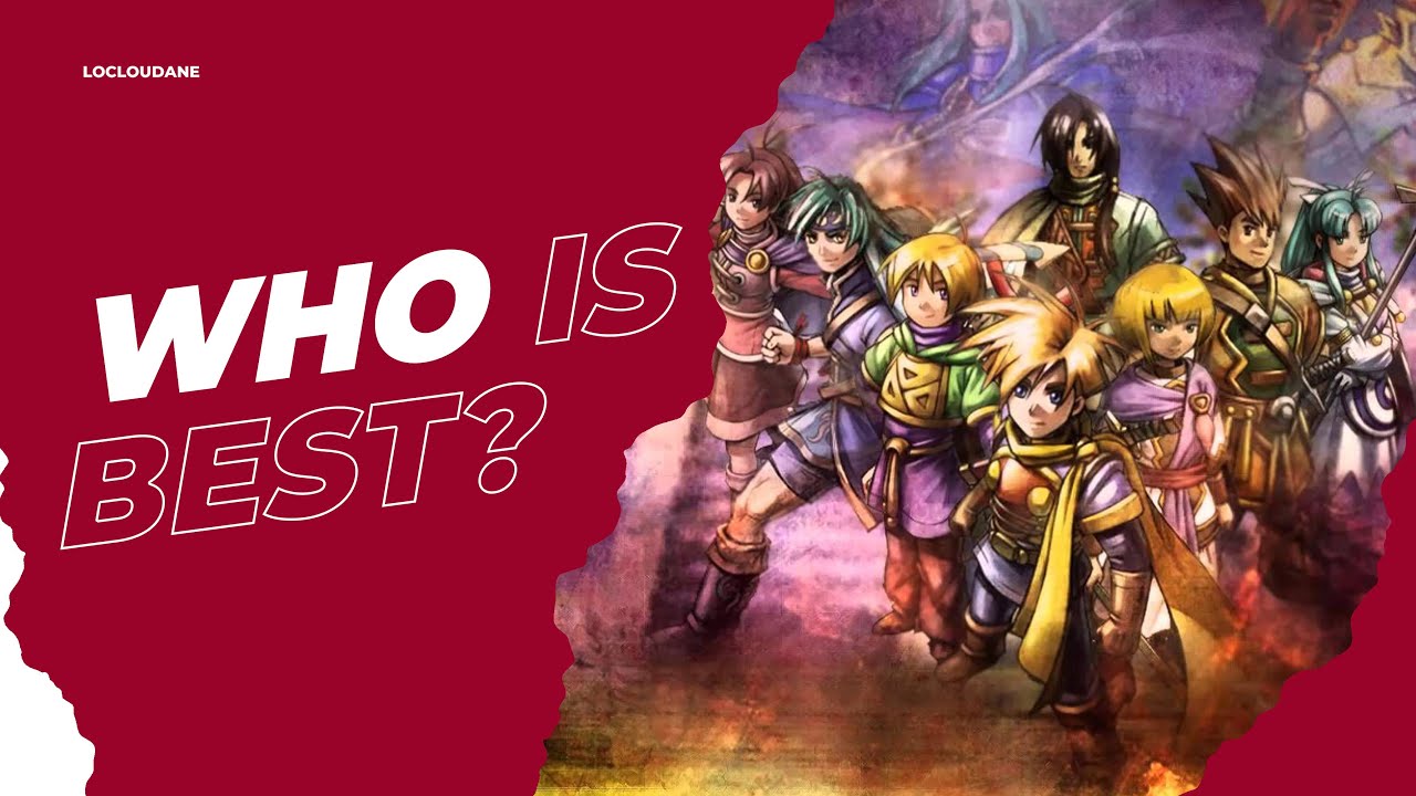 Who Is Best In Golden Sun (Tier List) - YouTube