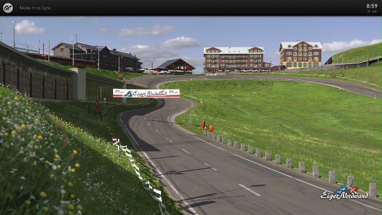Gran Turismo 7 Eiger Nordwand overview 6:00 PM - YouTube