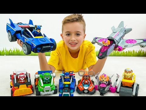 Misi Penyelamatan Mainan Film Perkasa Patroli Chris dan Niki PAW