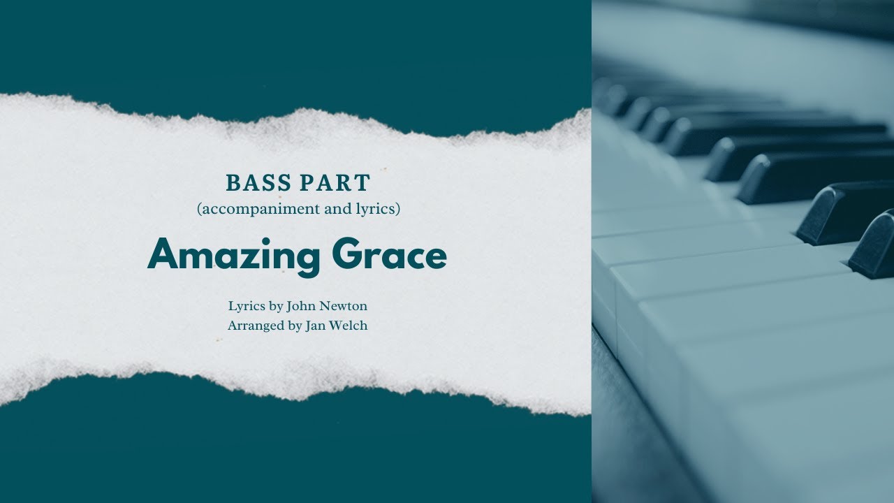 Amazing Grace - Bass Part - YouTube