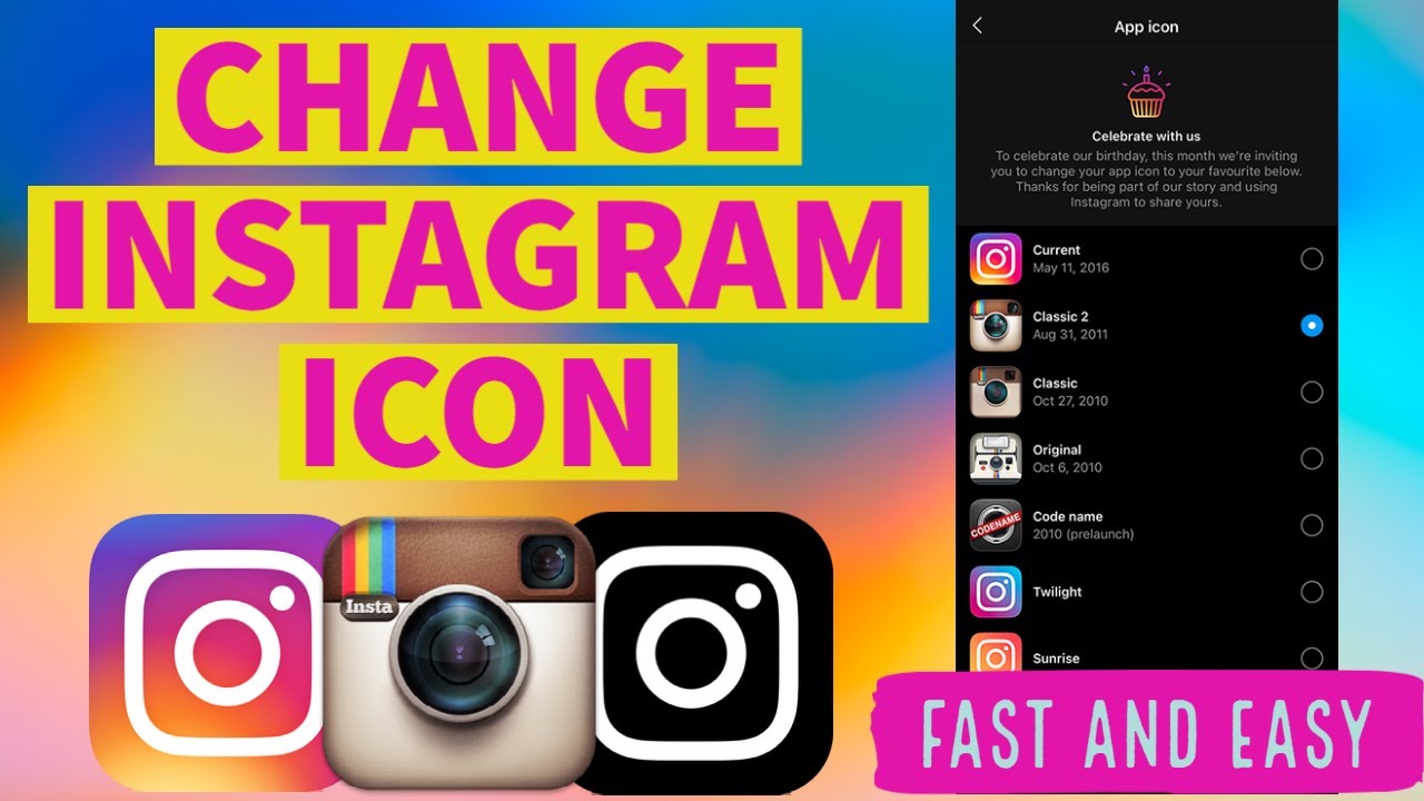 Change Instagram icon and notification badge in 10 Seconds! Tech Bits ...