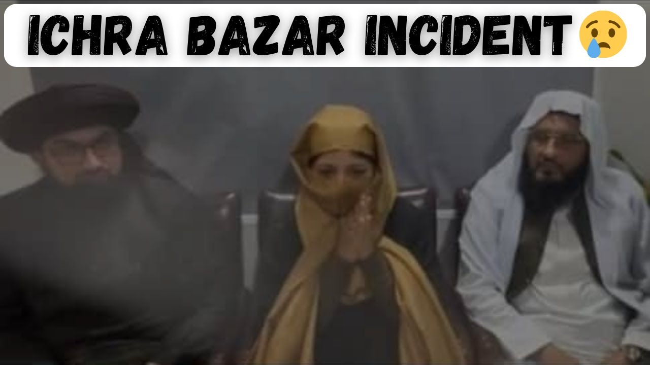 MOB attack on a woman wearing a shirt with word "HALWA" | ICHRA BAZAR ...