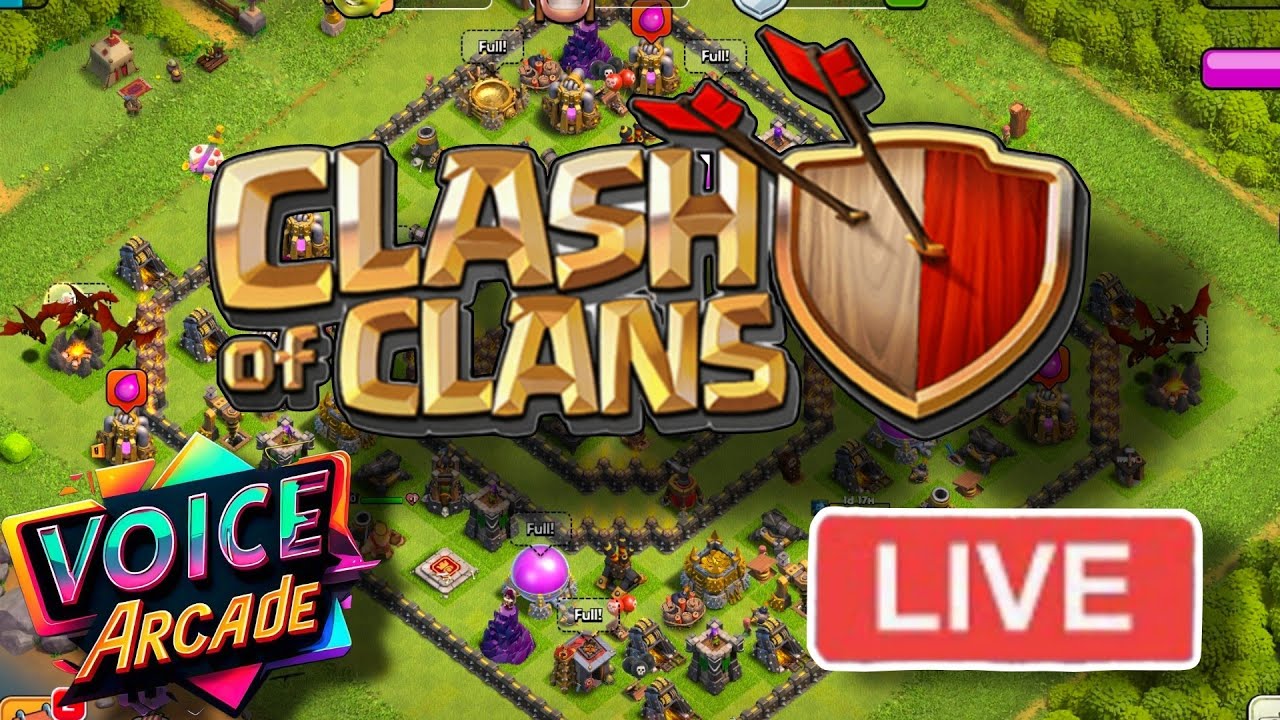 COC LIVE gameplay - YouTube