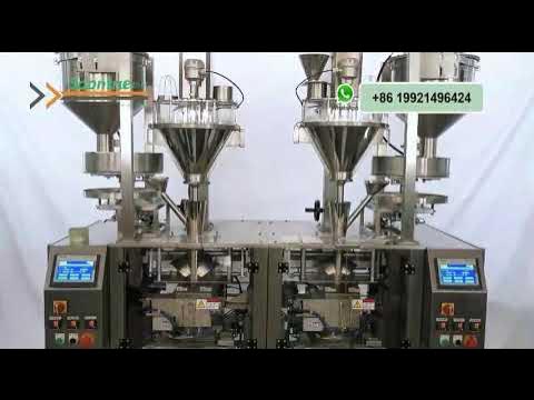 Twin Vertical Packaging Machine | Vffs packing machine Soontrue - YouTube