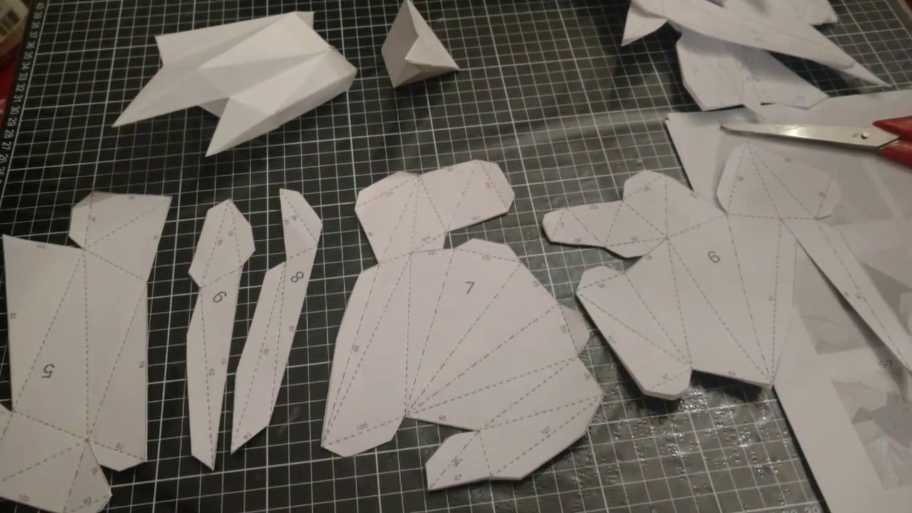 DIY Papercraft ANGEL (angel de papel) - YouTube