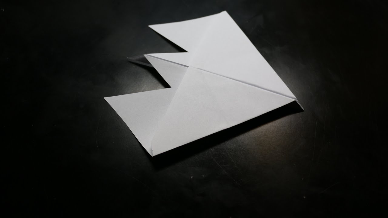 How To Make A Stealth Bomber Paper Airplane Easy Simple YouTube how-to-make-a-stealth-bomber-paper-airplane-easy-simple-youtube