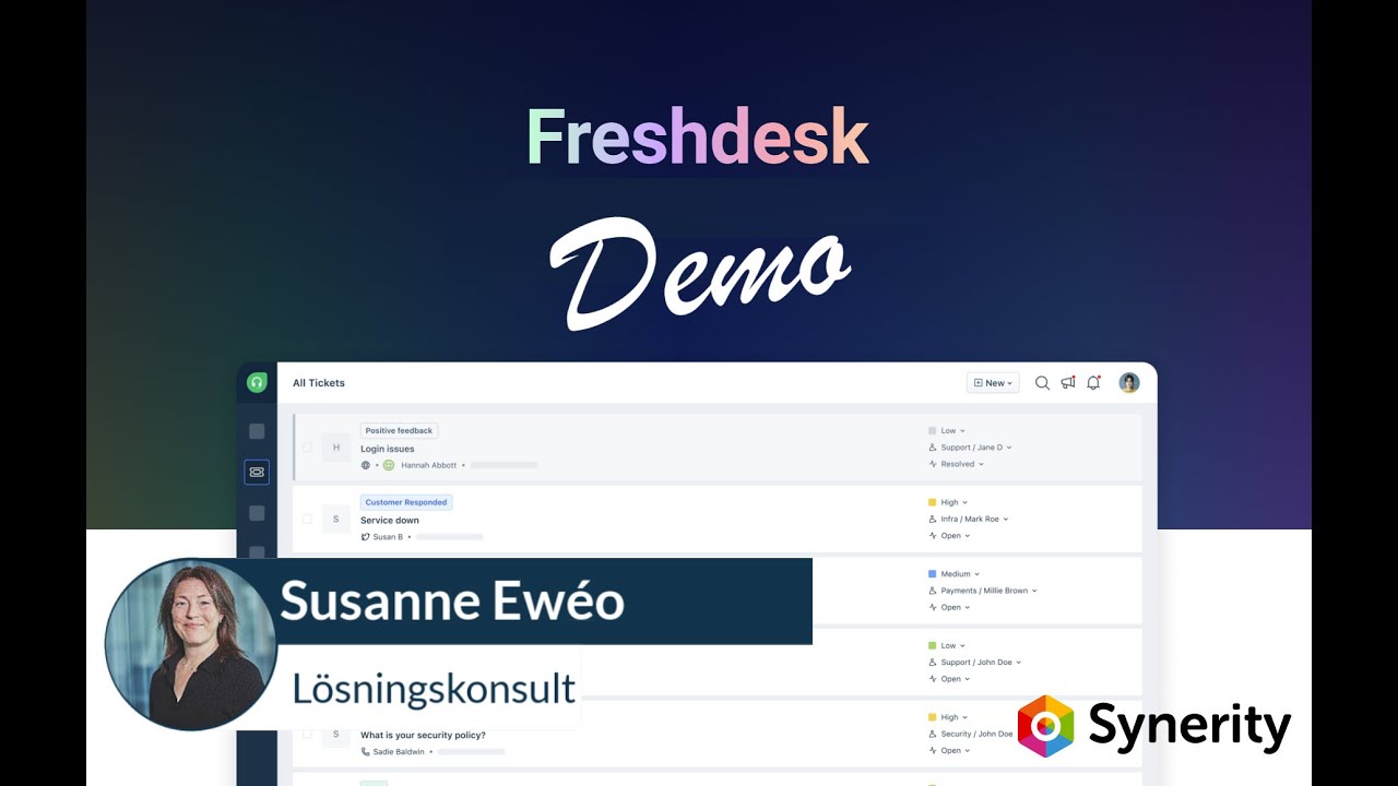 Freshdesk Demo - YouTube