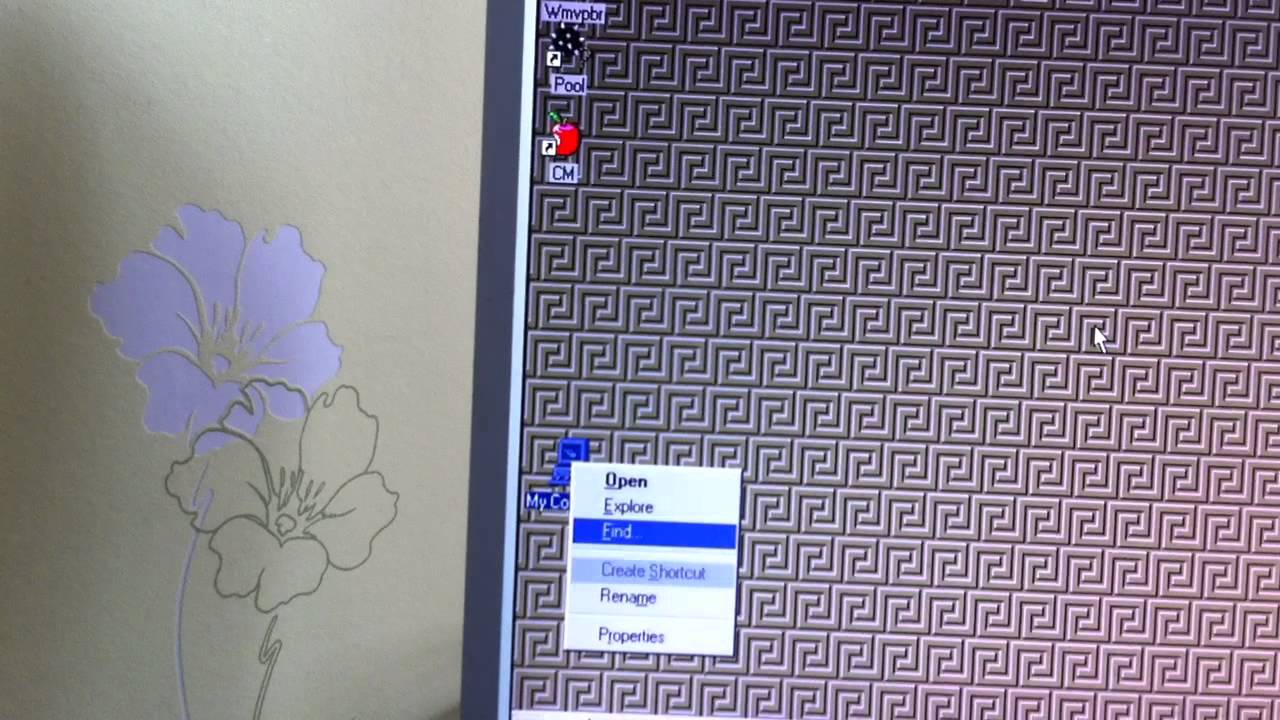 Old 486 computer booting up - YouTube