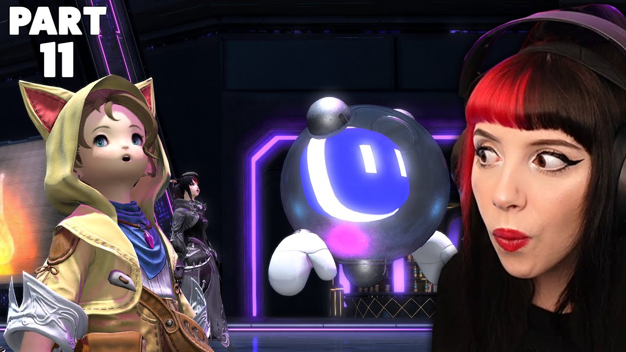 FFXIV: Dawntrail MSQ - SOLUTION NINE! Part 11 SarahJane Playthrough ...