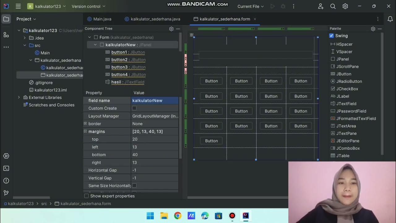 belajar membuat kalkulator sederhana di Intellij IDEA Community Editon - YouTube