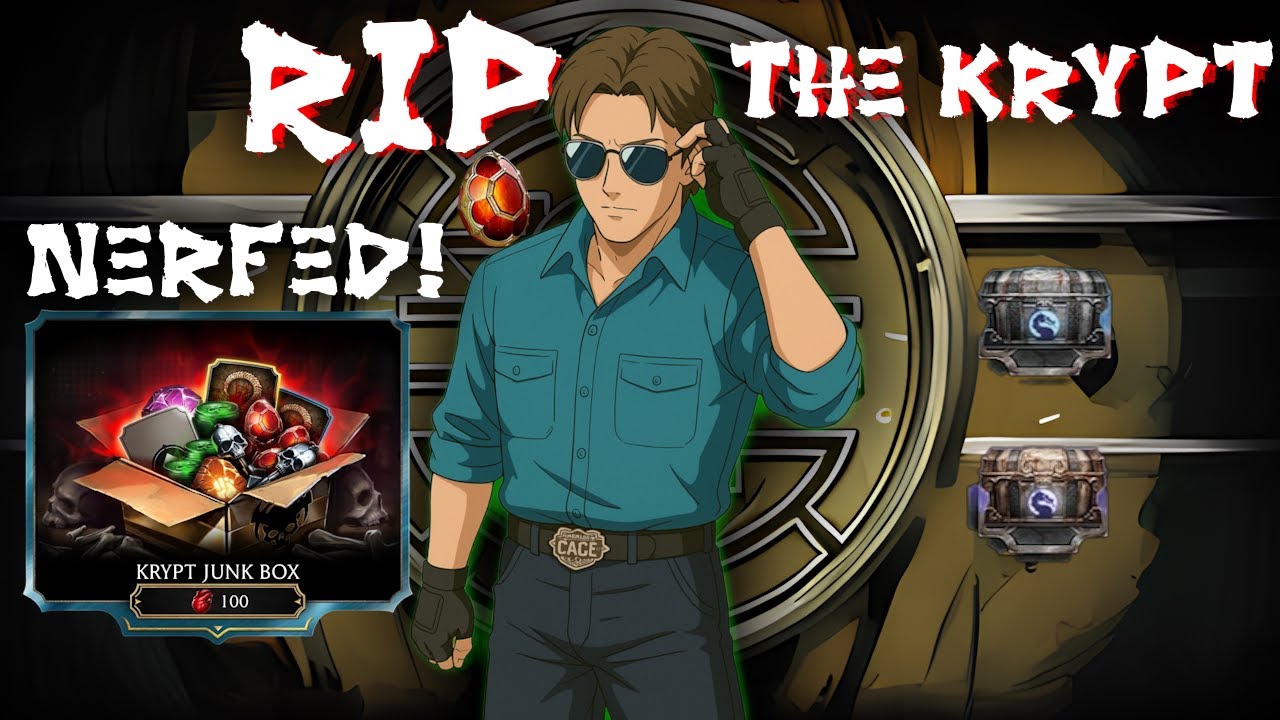 MK Mobile Update 6.2 | Rip Junk Boxes & Chests heavely nerfed| Playing Krypt Elder with KMJC ...