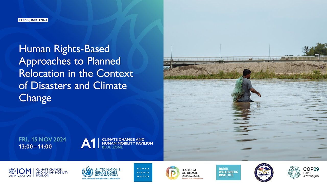 Human Rights-Based Approaches to Planned Relocation in the Context of ...