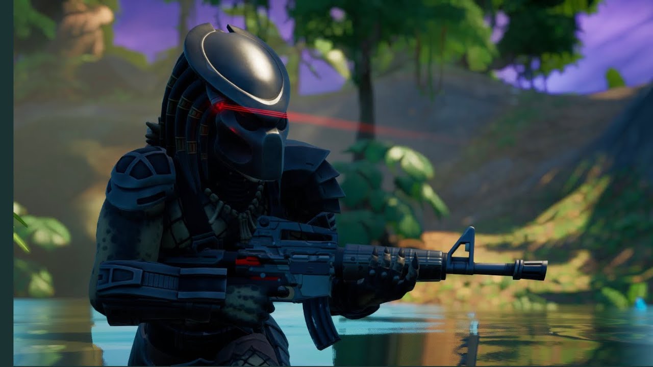*NEW* Predator Boss Gameplay In Fortnite - YouTube
